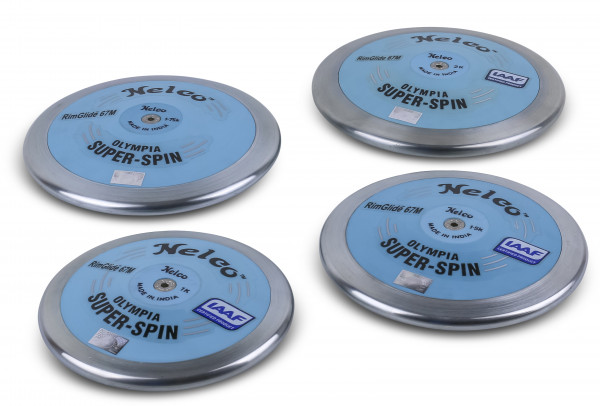 Nelco Wettkampfdiskus Olympia Super Spin - 1,00 kg bis 2,00 kg | Full ...
